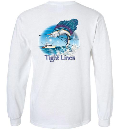 Tight Lines Mens Long Sleeve Performance Shirt – Bluewater Life®